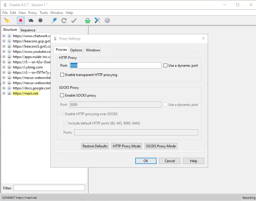 Auto Draft Charles Proxyで端末の通信 をモニタリングしよう - HBLAB JSC